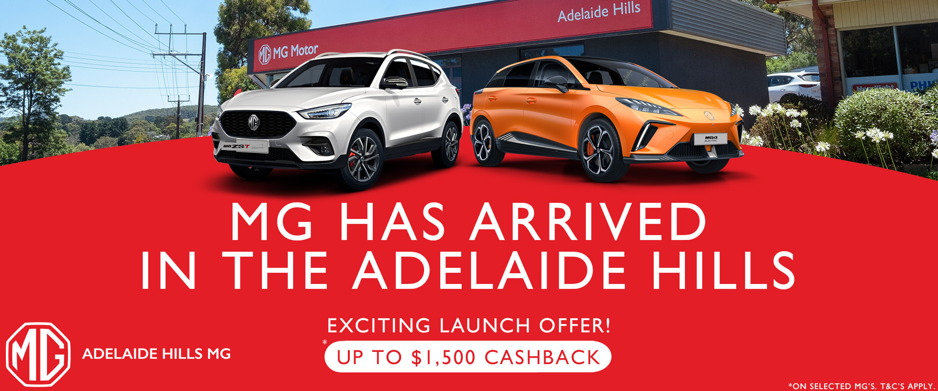 Adelaide Hills MG | Bridgewater | MG Cars Dealers