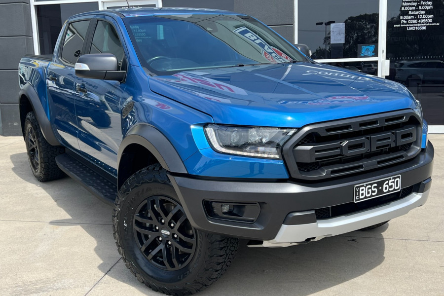 Used 2020 Ford Ranger RAPTOR #LAV9876 Lavington - Used Sales, NSW